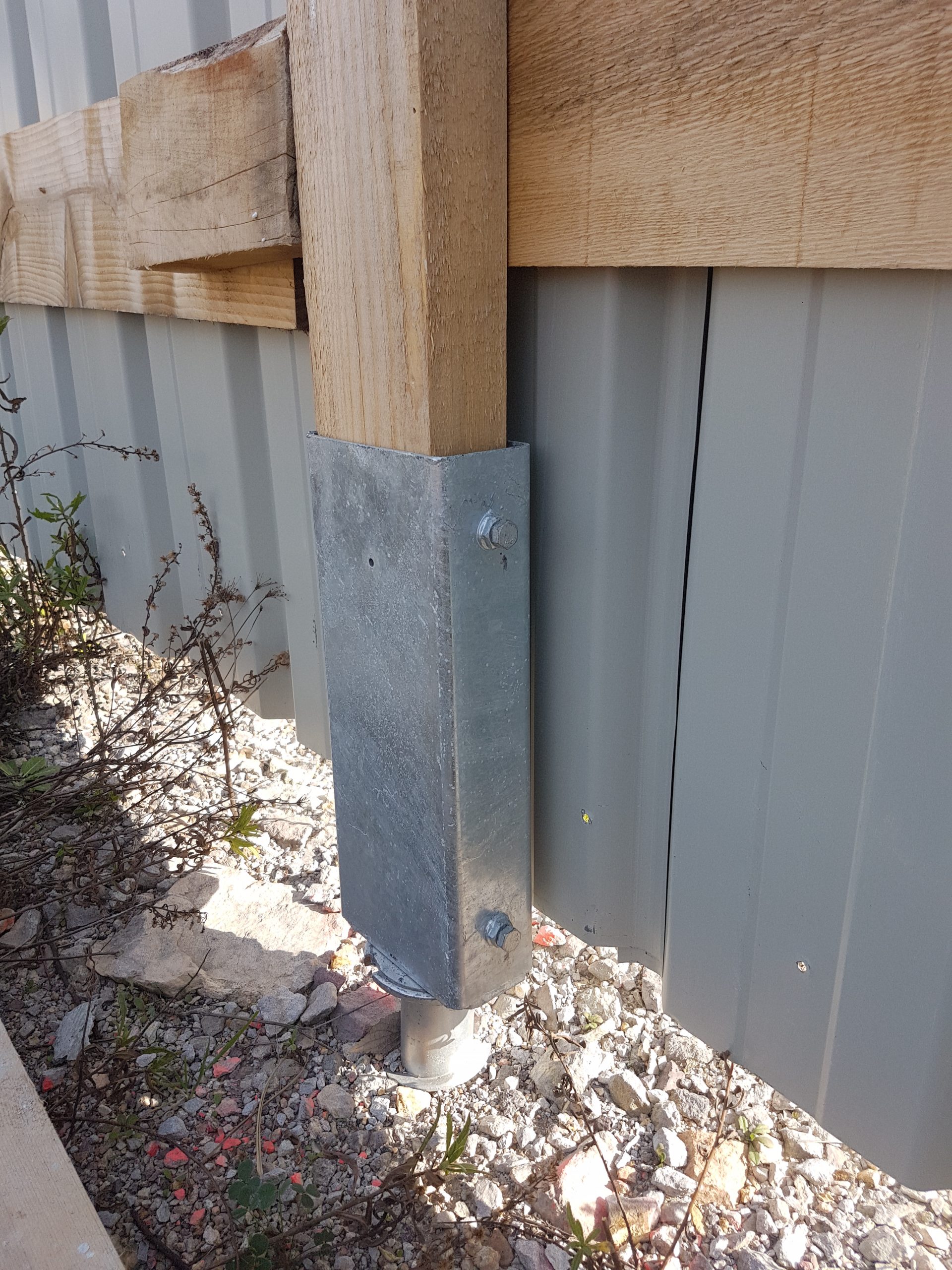 WOOD80/160® connector for foundation screws