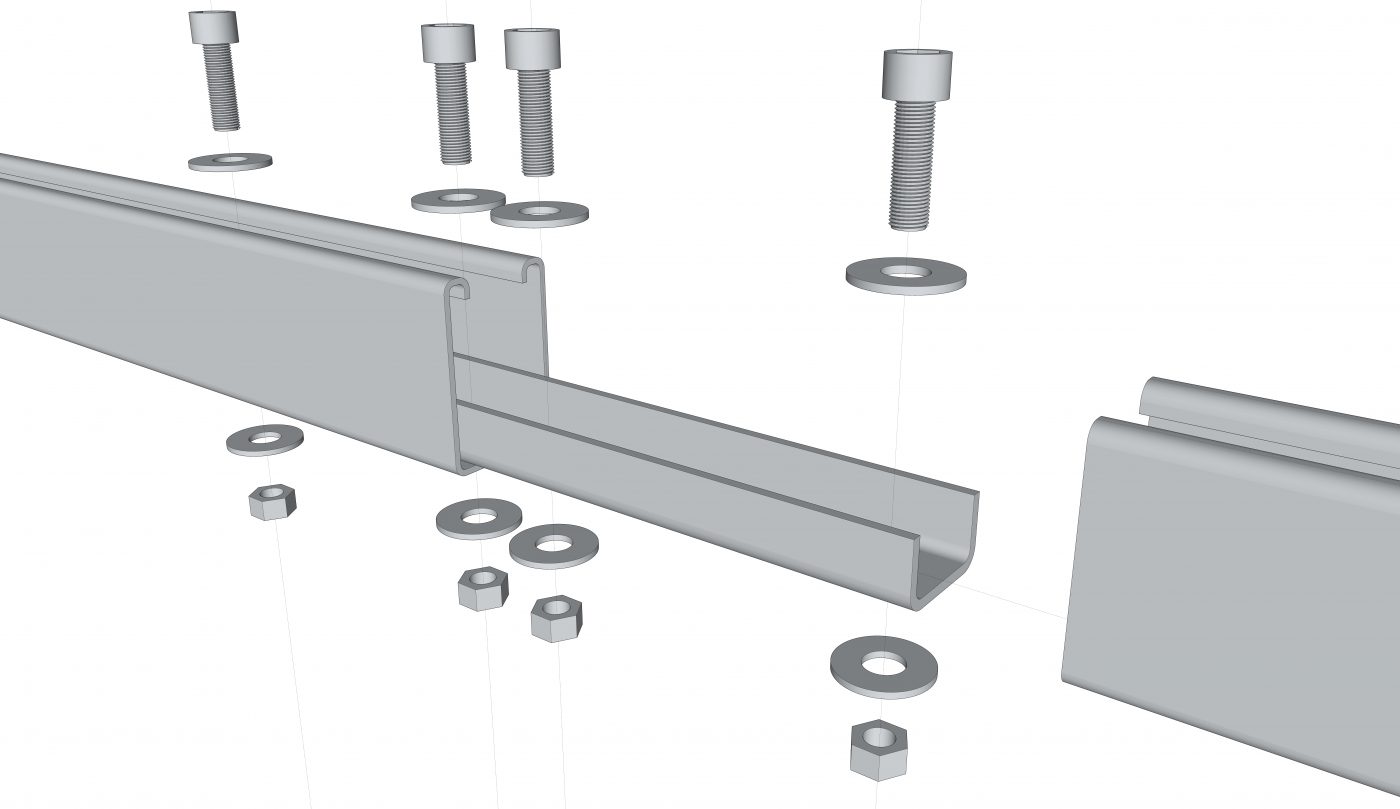 C® Joint connector for foundation screws