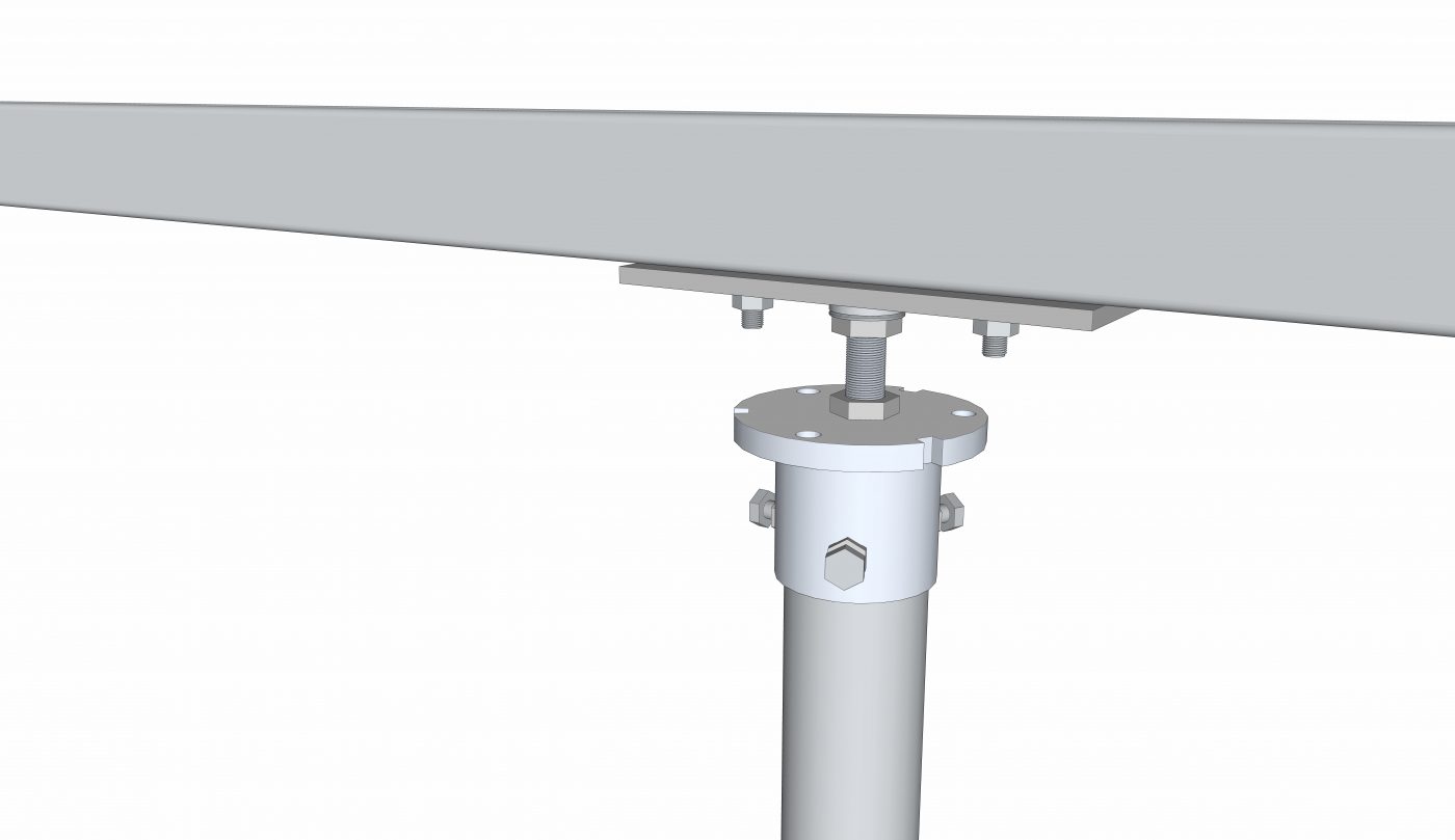 Wood Basic® connector for foundation screws