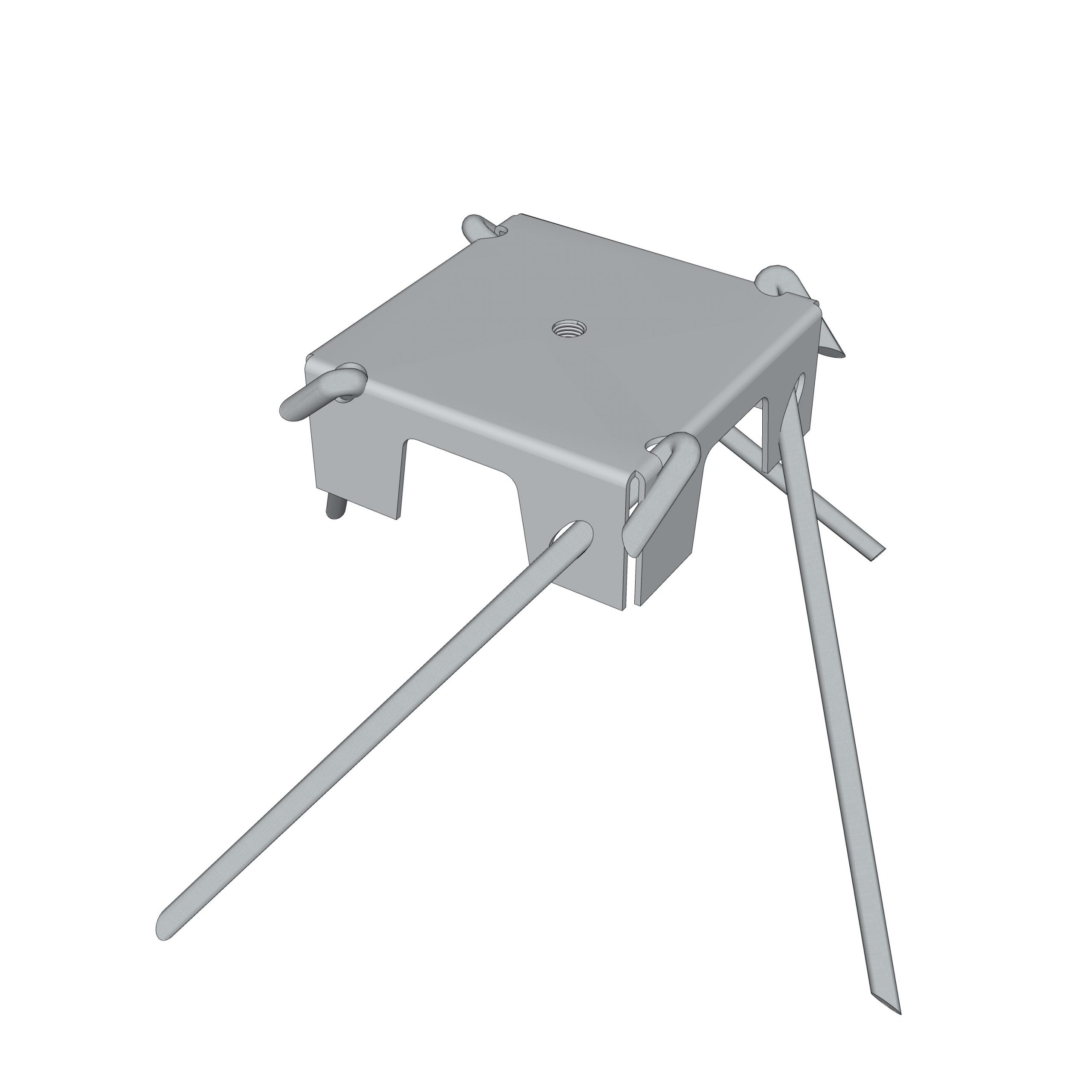 Embase Emb-180-F pour vis de fondation